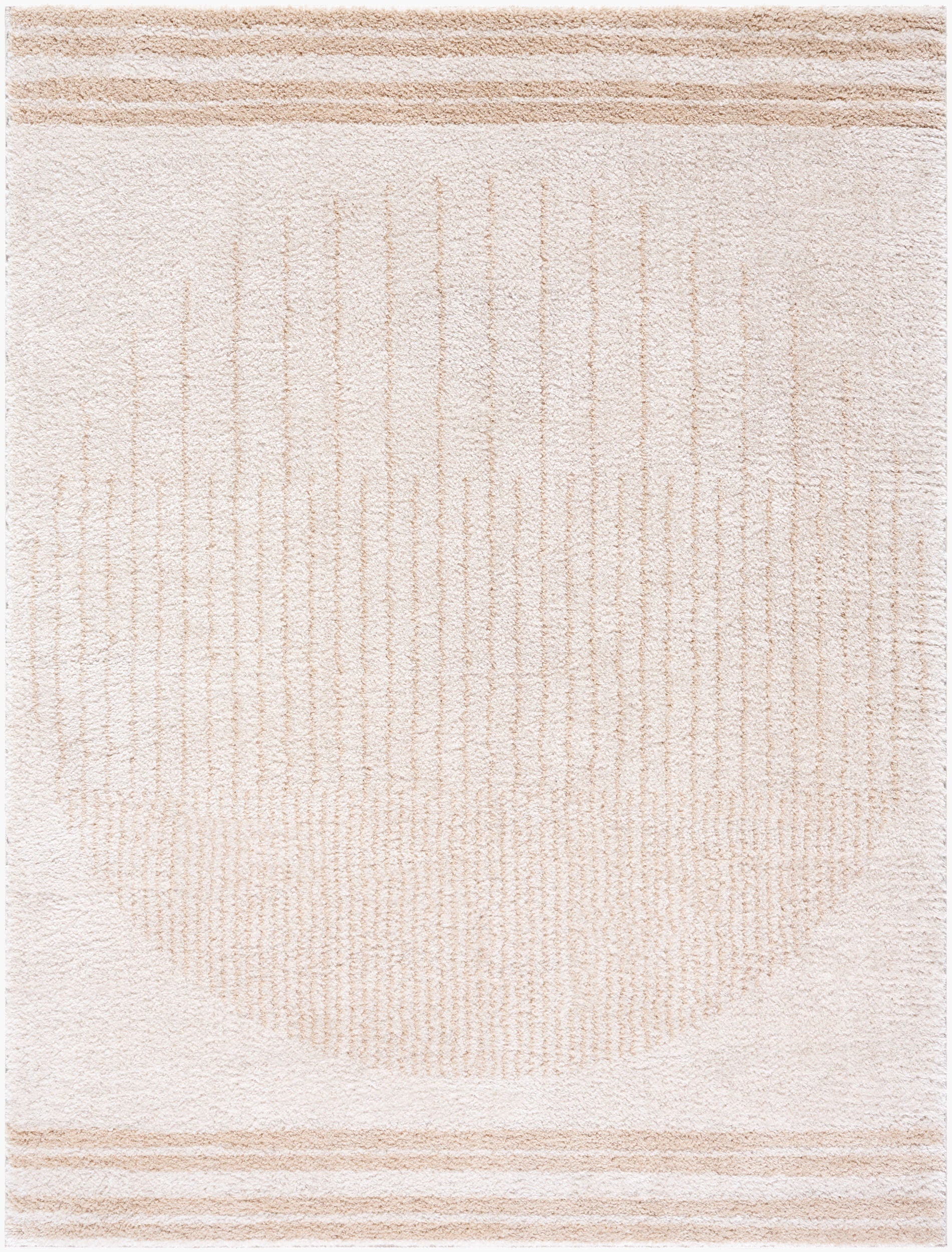 Fossay Shag Machine Washable Modern Shaggy Beige FSG2306 Rug – Love-Rugs