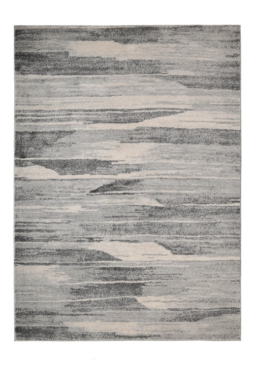 Freya Abstract Grey Rug – Love-Rugs