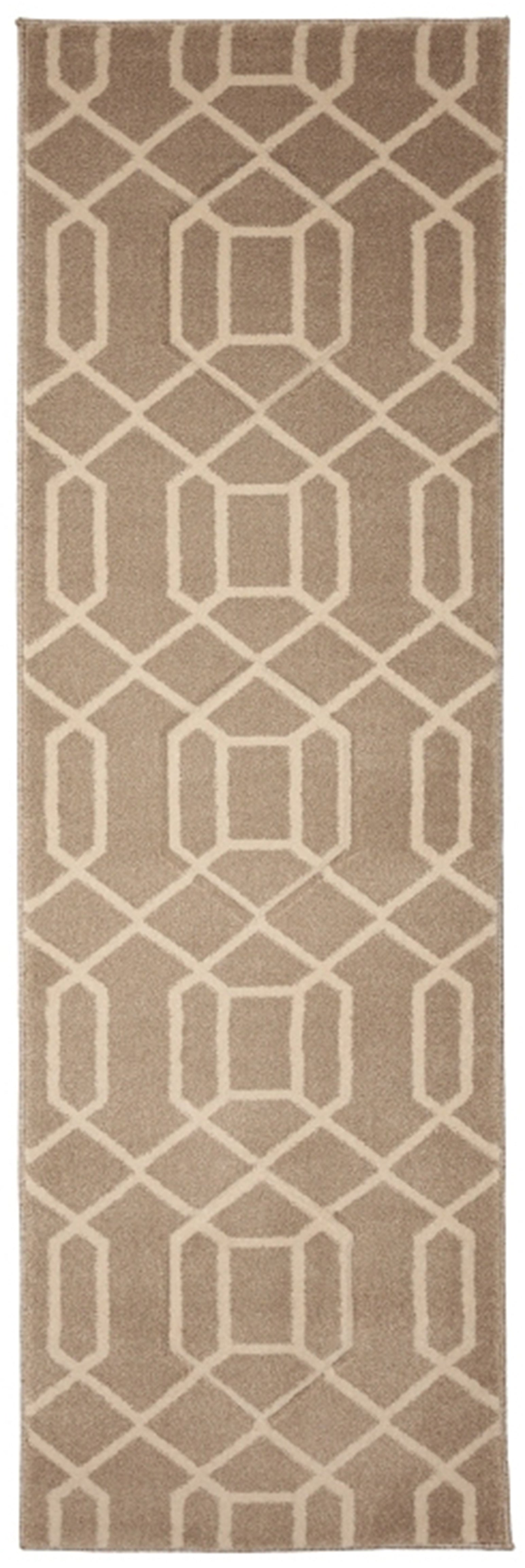 Newport Lattice Natural Runner Rug – Love-Rugs