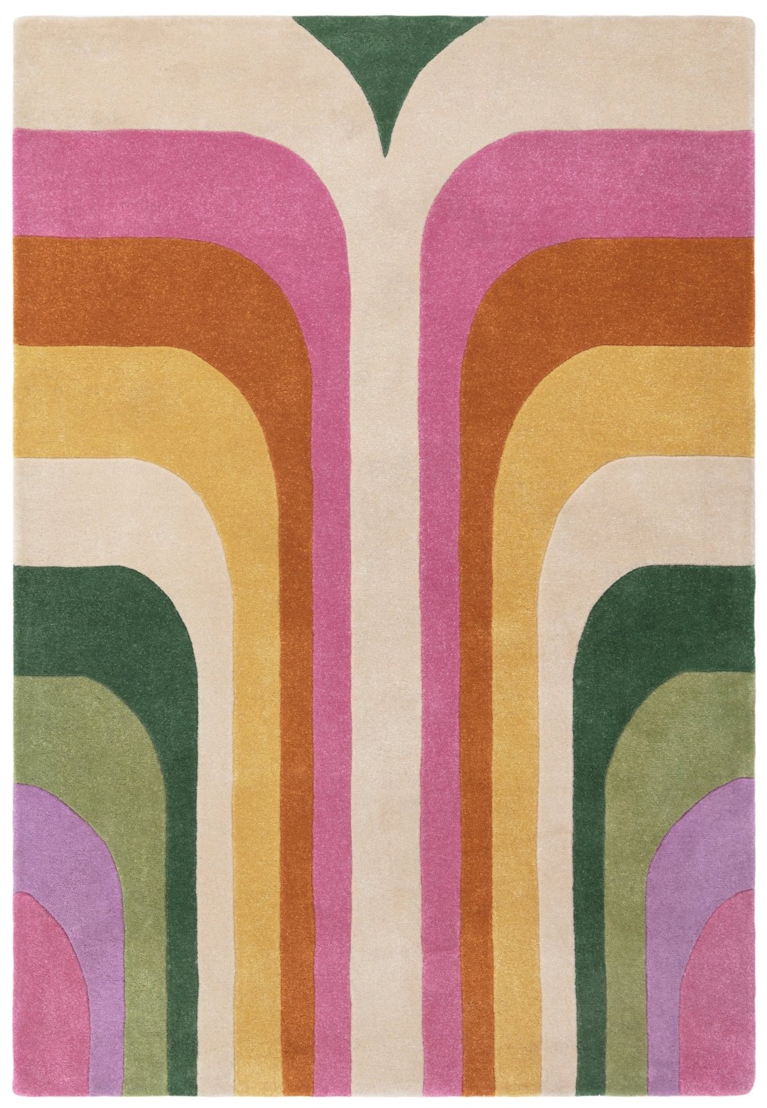 Romy 01 Retro Pink Rug – Love-Rugs