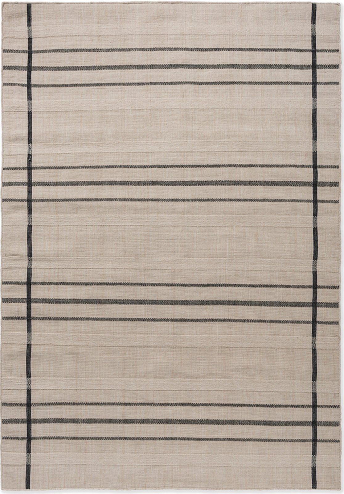Zona Charcoal Line outdoor 497605 Rug – Love-Rugs