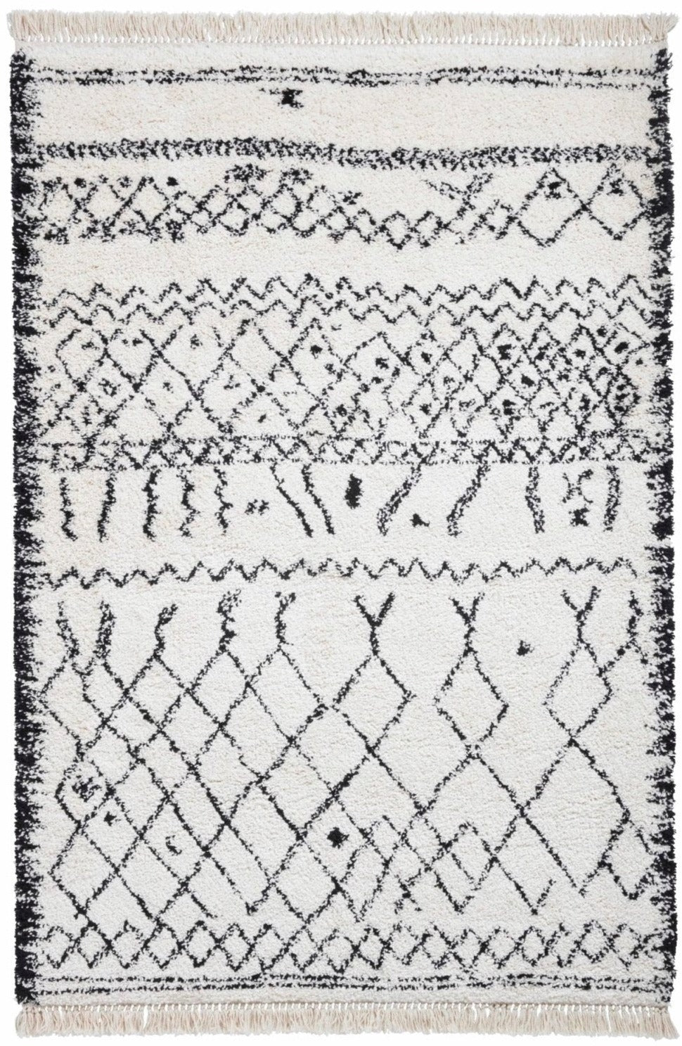 Boho 5402 Black / White Rug – Love-Rugs