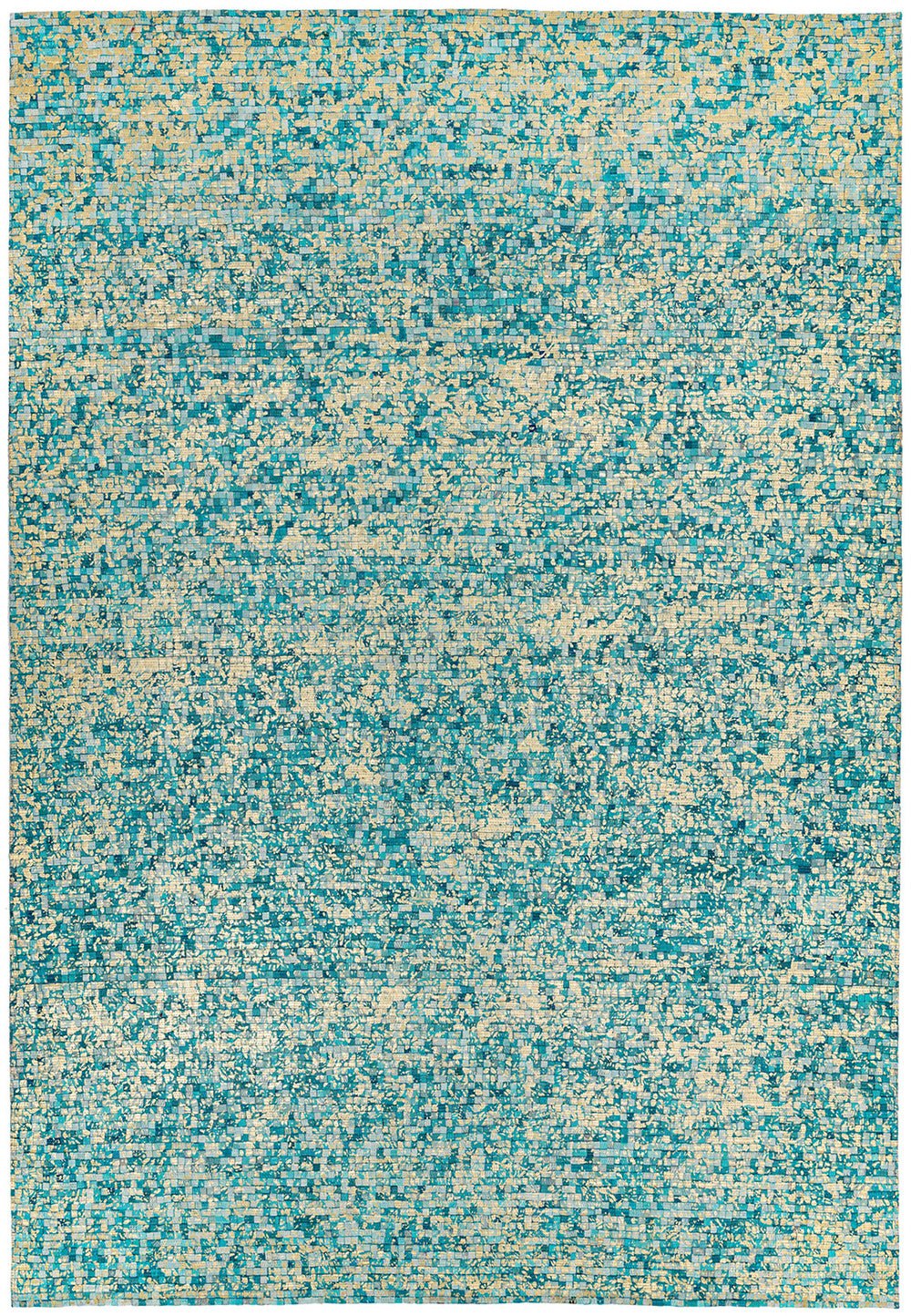 Elona Aqua Leather Rug – Love-Rugs