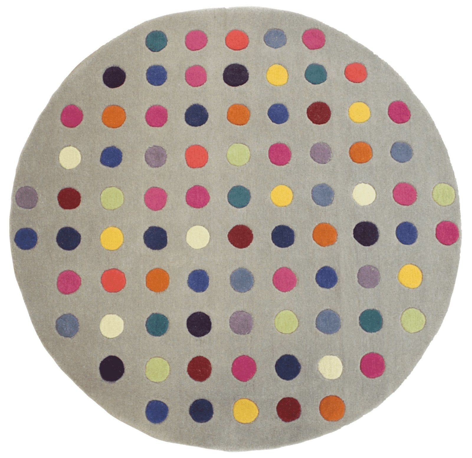 Funk Spotty Round Rug – Love-Rugs