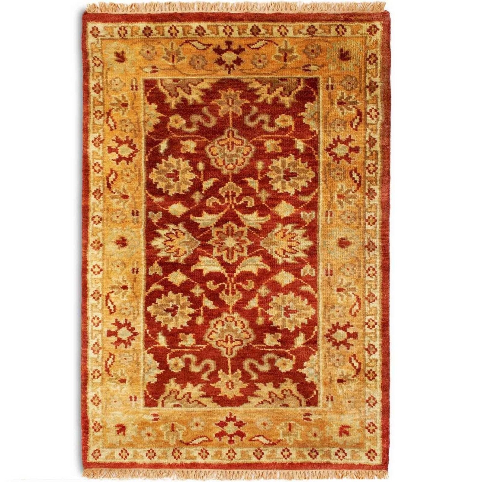 Indian Taj Agra Rust Rug – Love-Rugs