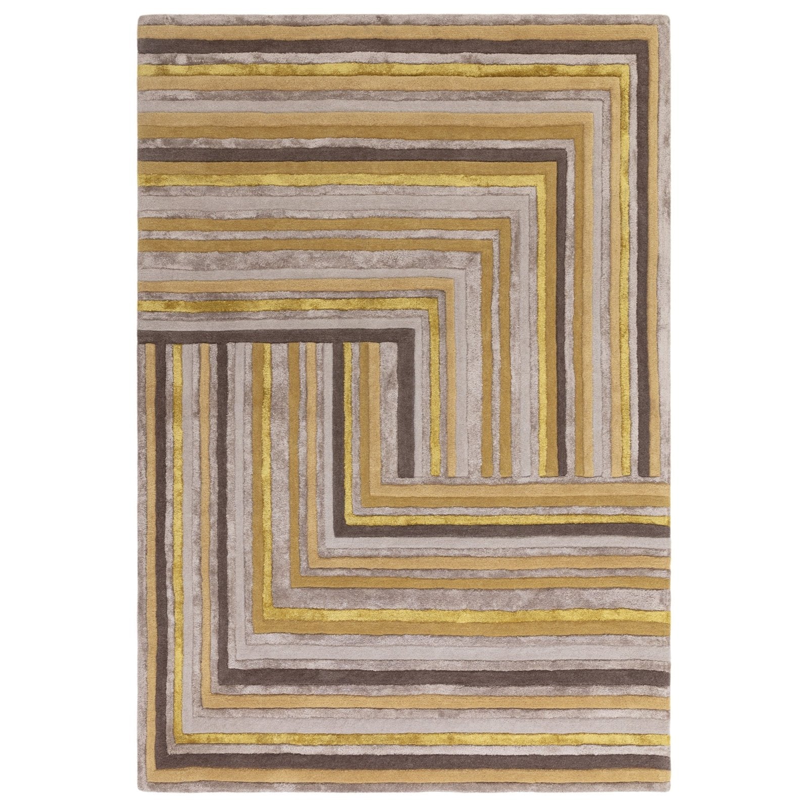 Matrix Network Gold MAX79 Rug – Love-Rugs