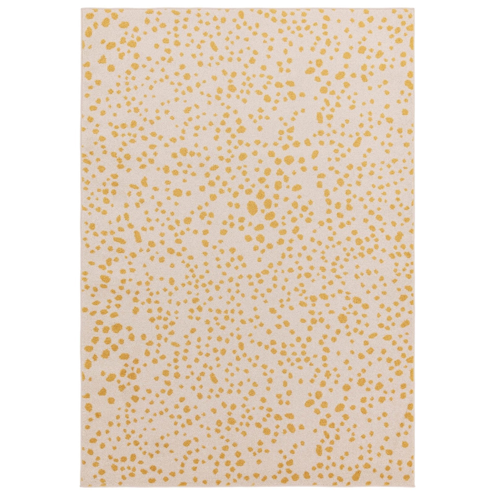 Muse Yellow Spotty Rug MU12 – Love-Rugs