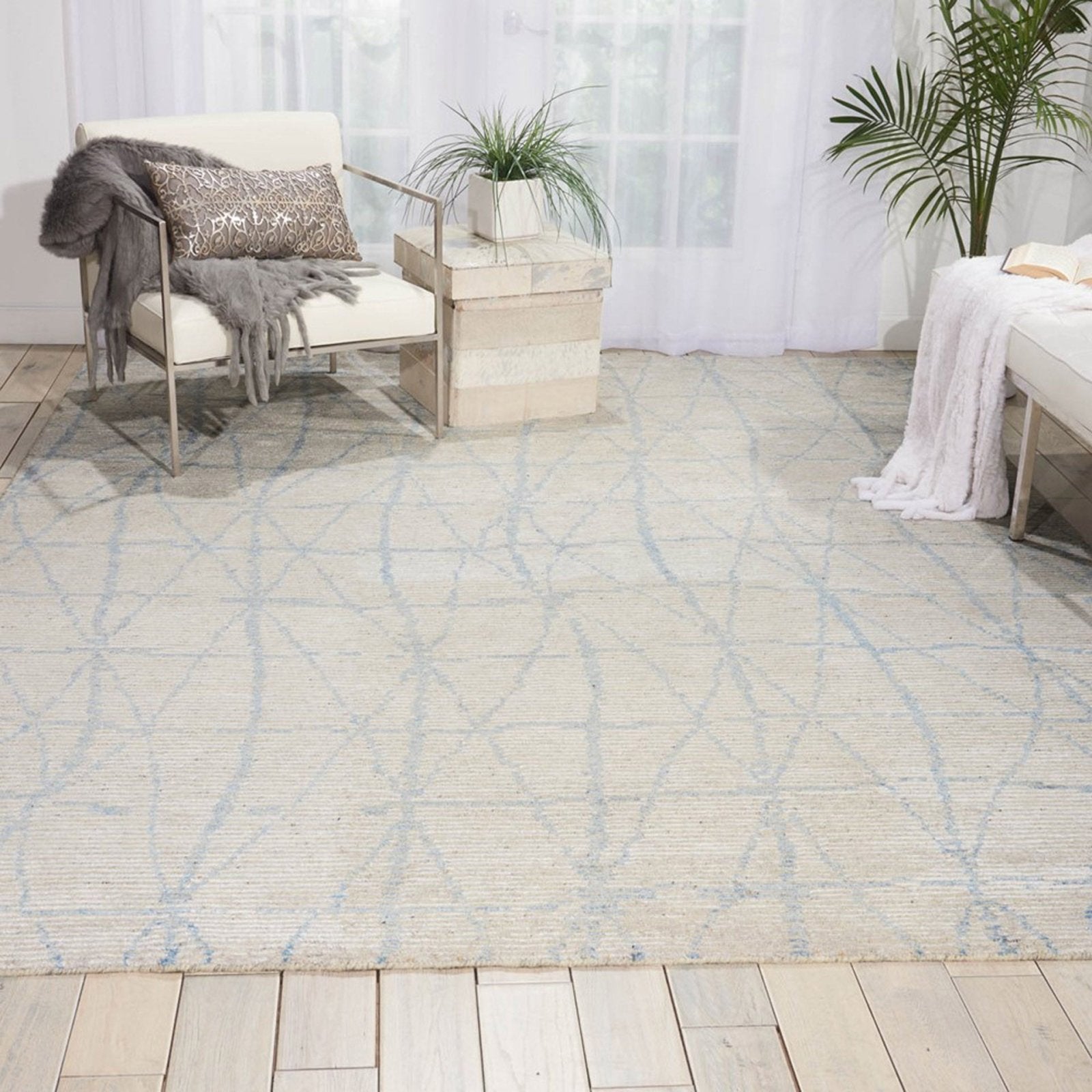 Nourison Ellora ELLO2 Sky Rug – Love-Rugs