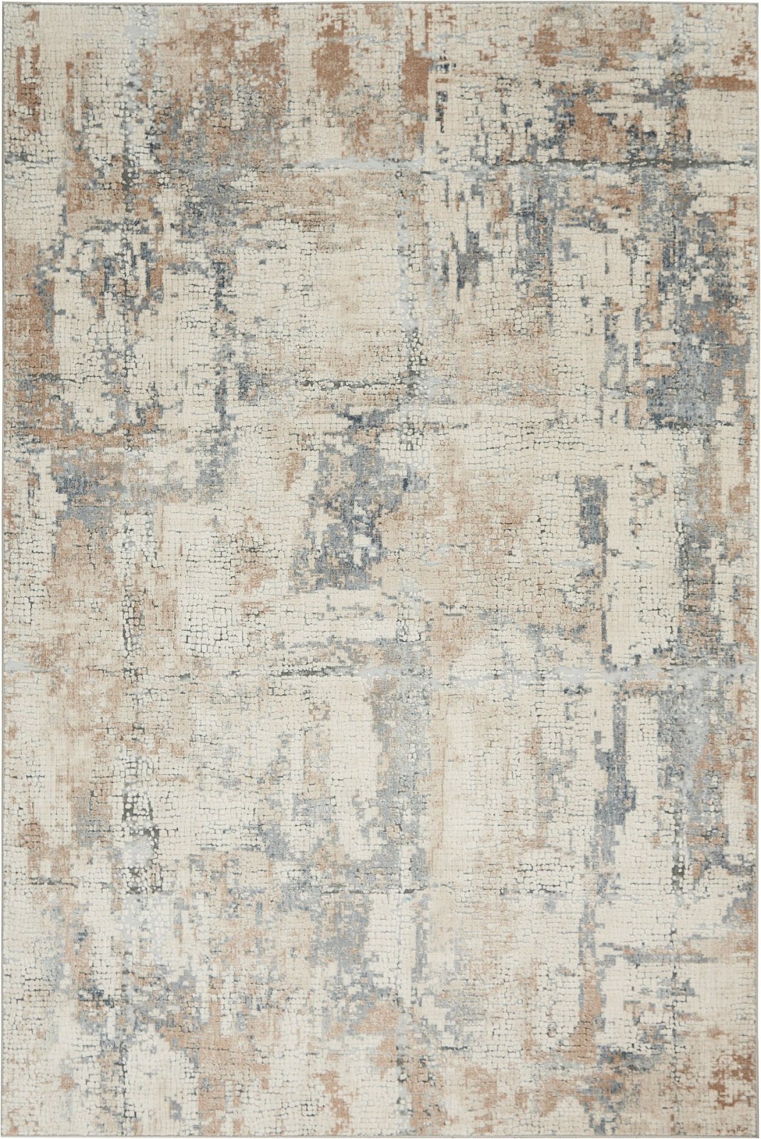 Nourison Rustic Textures RUS06 Beige Grey Rug – Love-Rugs