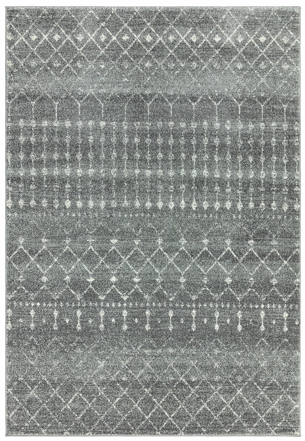 Nova NV34 Nomadic Dark Grey Rug – Love-Rugs