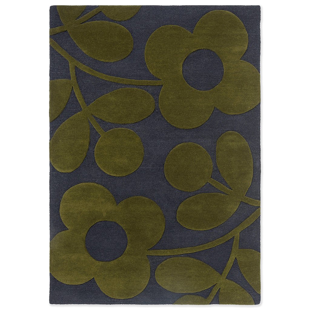 Orla Kiely Sprig Stem Marine 063908 Rug – Love-Rugs