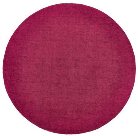 Reef Raspberry Round Rug – Love-Rugs