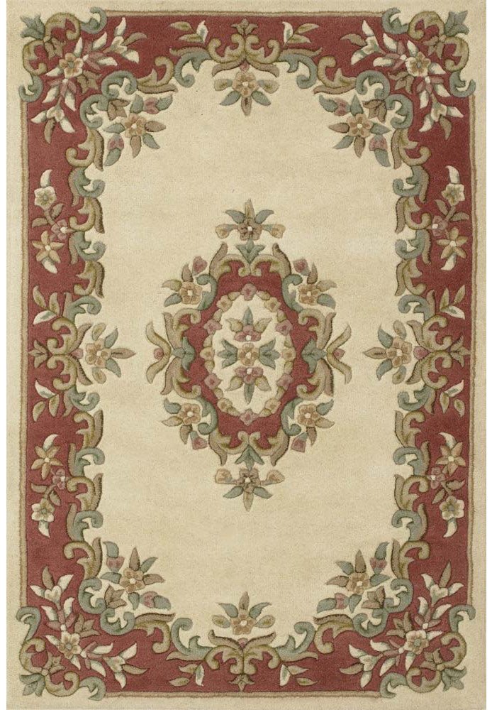 Royal Cream Rose Rug – Love-Rugs