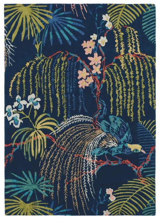Sanderson Rain Forest 50708 Tropical Night Rug – Love-Rugs