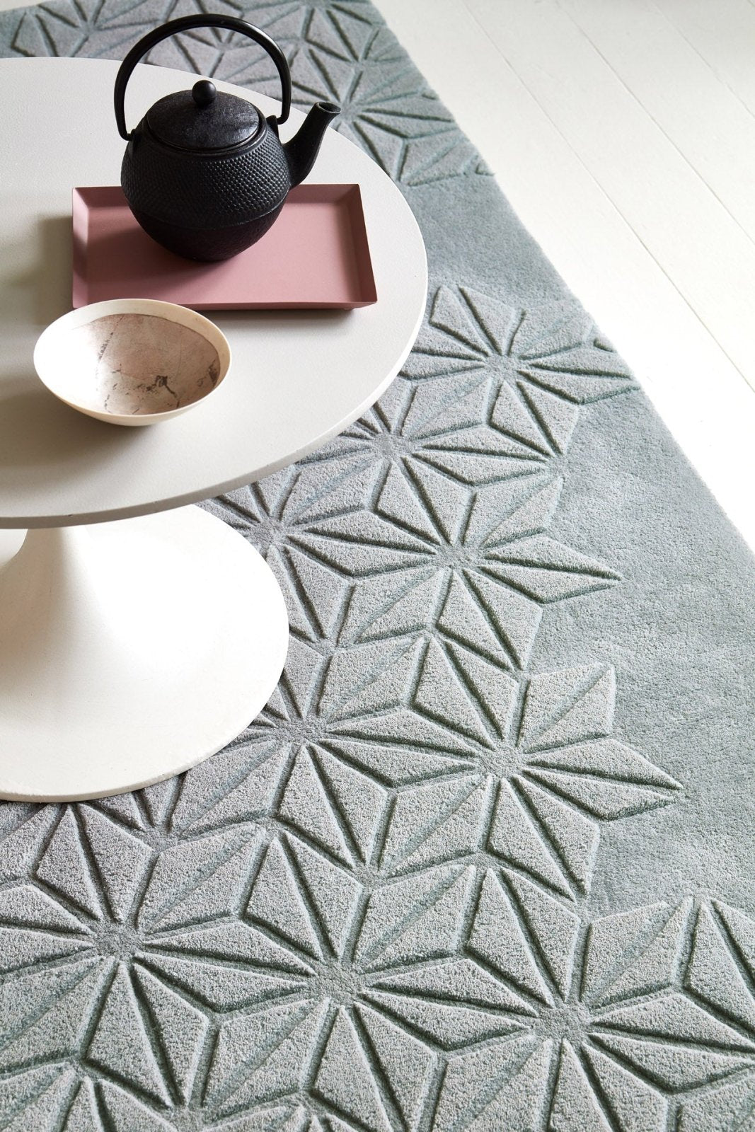 Starburst Silver Rug – Love-Rugs
