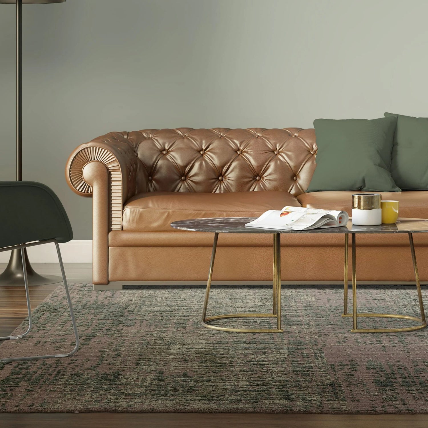 Torino Forest Green Rug – Love-Rugs