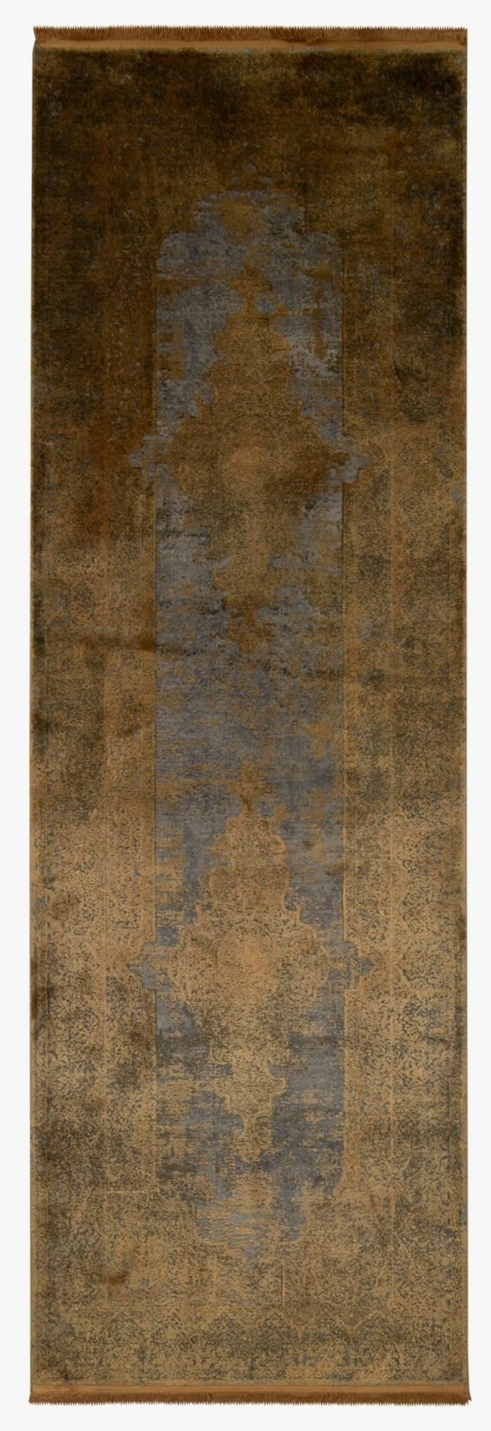 Toros Overdyed Medallion Copper Runner Rug – Love-Rugs
